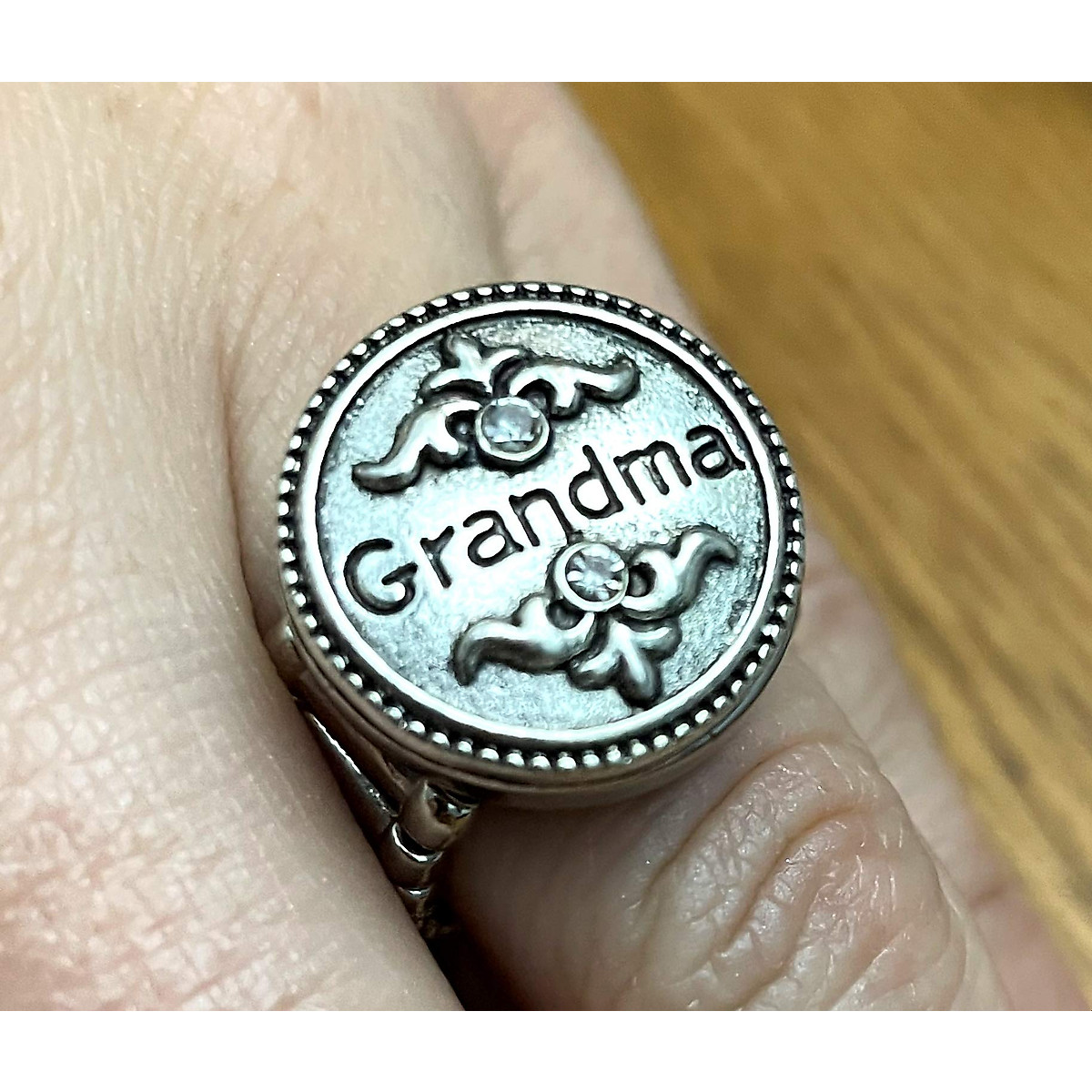 Snap Jewelry Stretch Ring Silver Plated fits 18-20mm Standard Size Ginger Style Charms My Prime Gifts