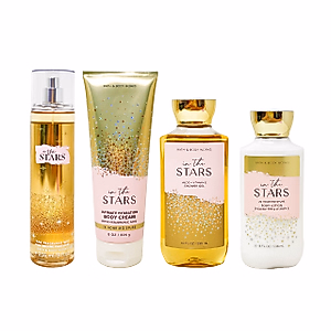 Bath & Body Works In the Stars Deluxe Gift Set - Fragrance Mist - Body Cream - Shower Gel - Body Lotion - Full Size