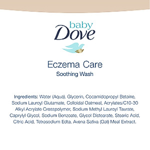 Dove Soothing Baby Body Wash To Soothe Delicate Baby Skin Derma Care No Artificial Perfume or Color, Paraben Free, Phthalate Free, 13 Ounce (Pack of 2)