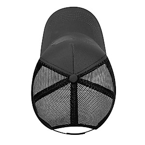 VIONLAN Baseball Cap American Flag Trucker Hat for Men Women 3D Embossed Logo Adjustable Outdoor Mesh Snapback Hat