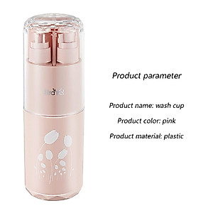 Household items Business Trip wash Cup, Multi-Function Portable Tooth Brushing Cup, 8-in-1 Creative Simple Plastic Cup, Multi-Function Toothbrush Set, Suitable for Travel and Outdoor