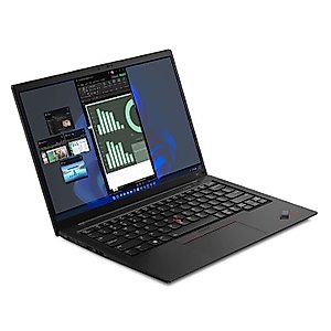 Lenovo Gen 10 ThinkPad X1 Carbon with Intel Core i5-1240P Processor, 14" WUXGA 400nits Anti-Glare Non-Touch Display, 16GB RAM, 512GB SSD, Backlit Keyboard, Fingerprint Reader, and Win11 Pro