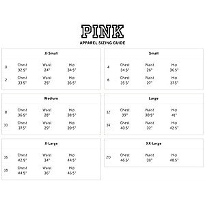 Victoria's Secret Pink Fleece Joggers, Pure Black, XX-Large