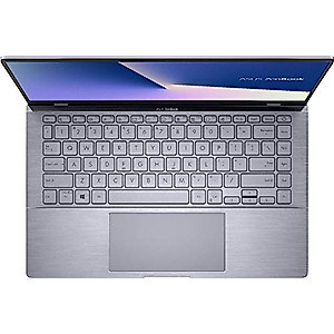 ASUS Zenbook 14 Laptop - AMD Ryzen 5-8GB RAM - NVIDIA GEFORCE MX350-256GB SSD - Win 10, Light Gray