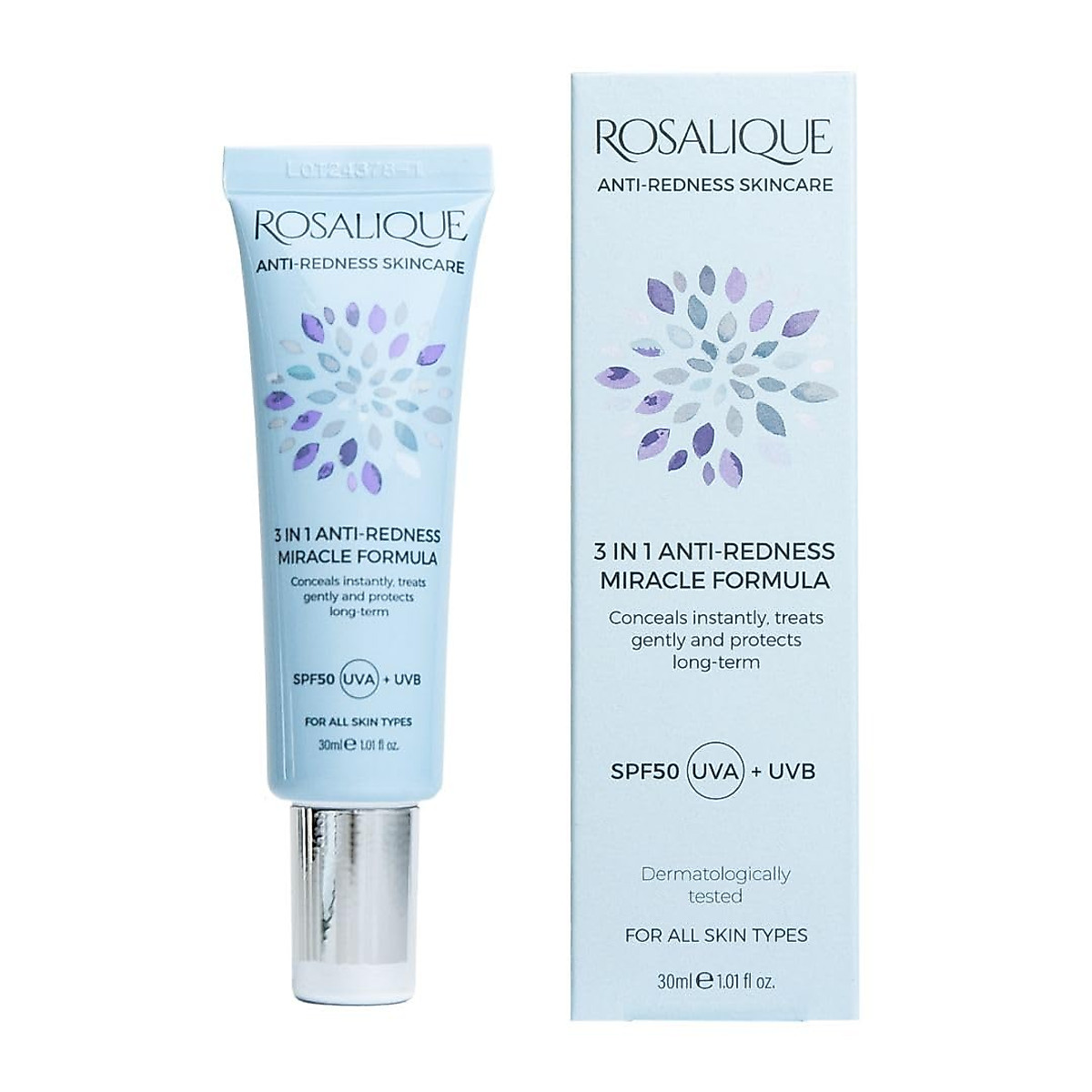 Rosalique 3 in 1 Anti-Redness Miracle Formula SPF50 1 x 30 ml