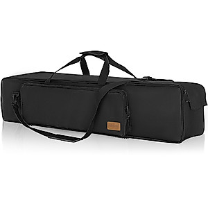 TORIBIO Tripod Case Bag Water-resistant Lightweight Multifunctional 40"x8.2"x8.2"/102x21x21cm Tripod Carrying Case with Shoulder Strap for Lights, Speakers, Cameras, Booms, Microphone Stands