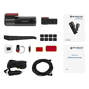 BlackVue DR750X-2CH LTE Plus with 32GB microSD Card | Easy Cloud connectivity with Built-in Nano SIM Card Reader | WiFi GPS, Cloud Connectivity| Dashcam Front and Rear| Made in Korea