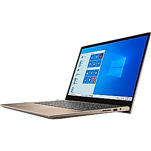 Dell Inspiron 14 7405 2-in-1 | 14" FHD Touch | Ryzen 5 4500U | 8GB RAM | 256GB SSD | Backlit KB | Fingerprint | USB-C | WiFi 6 | Win10 Pro | Gold (Renewed)