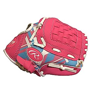 Rawlings | REMIX T-Ball & Youth Baseball Glove | Right Hand Throw | 9" | Pink