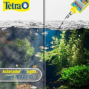 Tetra Water Clarifier, Aquarium Treatment Solution, 8.45 oz (24-Pack), Clears Cloudy Aquarium Water, Safe to Use with Fish and Plants, for Fresh Water
