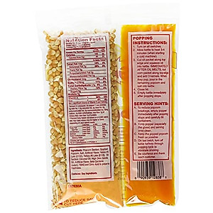 Mega pop Popcorn Kit - 10.6 Oz. (10.6 Oz. kit for 8oz. kettles) (12 Count)