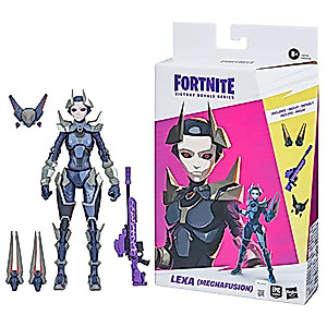 FORTNITE Victory Royale Series Lexa (Mechafusion) Collectible Action Figure for 8+ Years with Accessories 6-Inch