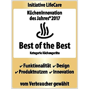 Rösle Stainless Steel Mincing Garlic / Ginger Press with Scraper, 9-inch