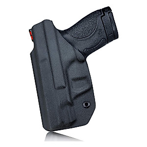 POLE.CRAFT M&P Shield 9mm Holster IWB Kydex for Smith & Wesson M&P Shield 9mm .40 3.1" Barrel S&W Pistol Case, Inside Waistband Holster M&P Shield 9mm 40, Right Hand Draw