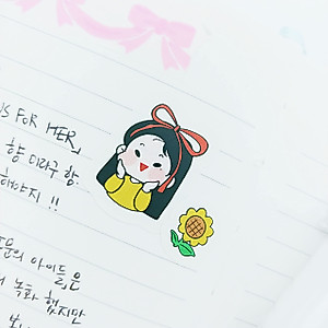 IZONE Kwon EUN BI Stickers 2021 Open The Door PVC Durable Waterproof Stickers Pack for Laptop for Phone Fanarter Collaboration Goods