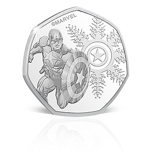 Marvel - Winter Wishes. Captain America Coin in Blister