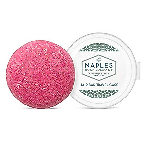 Naples Soap Company Solid Shampoo Bar for All Hair Types – Eco-Friendly, Free of Parabens, Alcohol, Pthalates – Handmade, pH Balanced, Hydrating Haircare, Lasts 50-75 Uses – Sunkissed, 1.75 oz