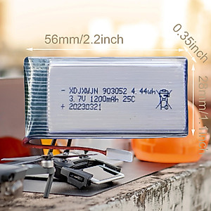 5pcs 1200mAh 3.7V Upgrade Lipo Battery and Battery Charger for SYMA X5SW X5SC RC Quadcopter Drone