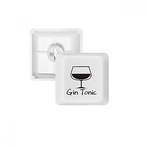 DIYthinker Outline of Gin Tonic Cocktail Keycap Mechanical Keyboard PBT Gaming Upgrade Kit