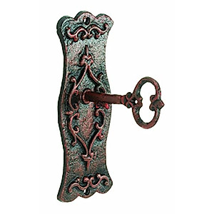 Iron Skeleton Key Coat Hook