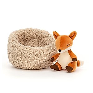 Jellycat Hibernating Bunny Stuffed Animal, 5 inches | Rabbit and Bunny Plush Toy | Classic Children's Gift
