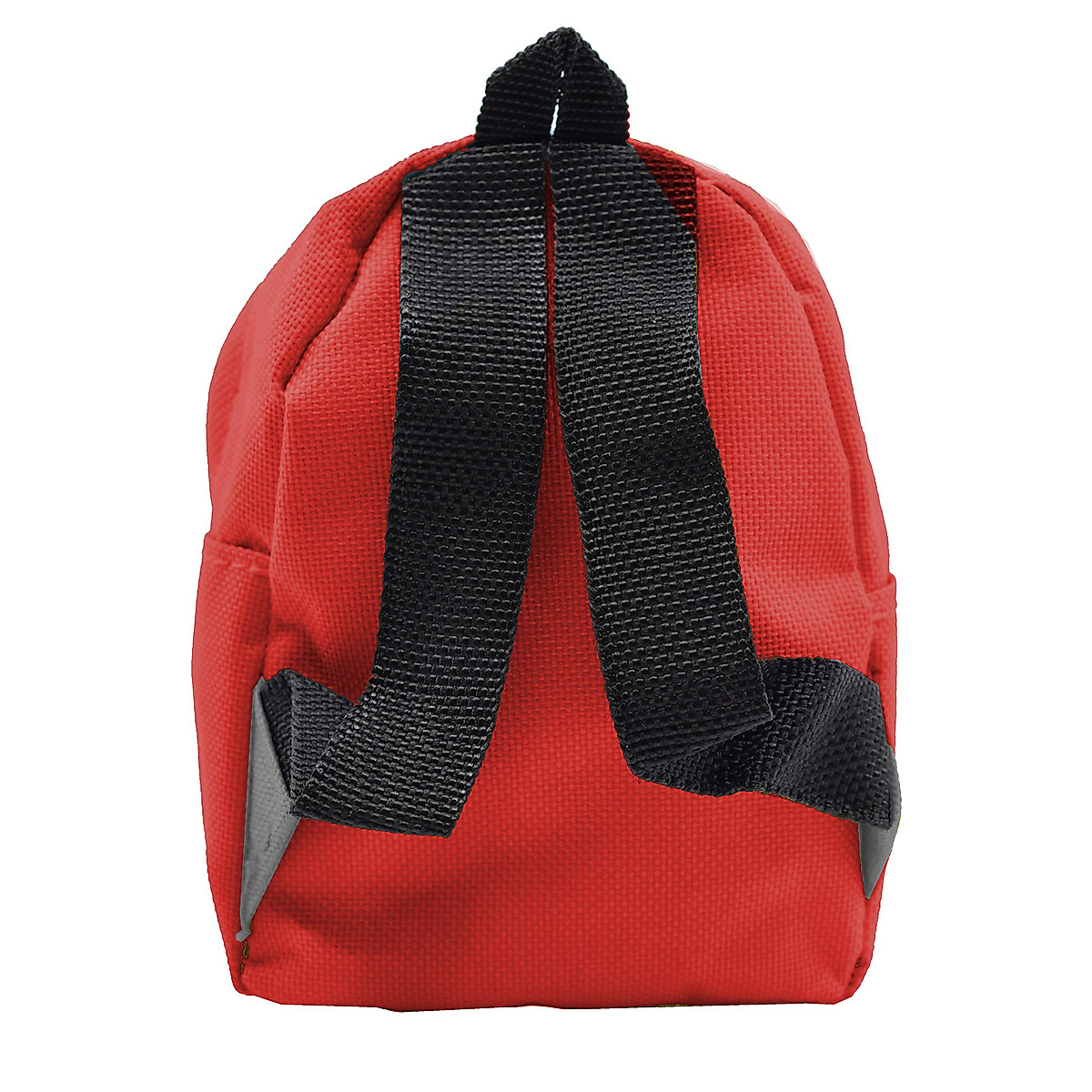 Teak Tuning Fingerboard Backpack Case, Red - 5" x 3.75" - Miniature Canvas Bag for Tuning Travel & Storage