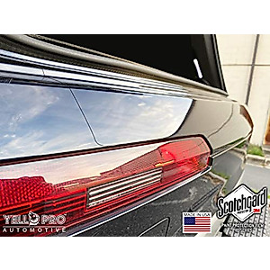 Yellopro Auto Custom Fit Tesla Model S 2017 2018 2019 2020 3M Scotchgard Pro Trunk Rear Bumper Edge Protector PPF Clear Bra Paint Anti Scratch Guard Self Healing Decal Sticker Cover Film Kit