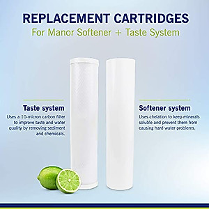 NuvoH2O Manor + Taste Water Softener System Replacement Cartridge