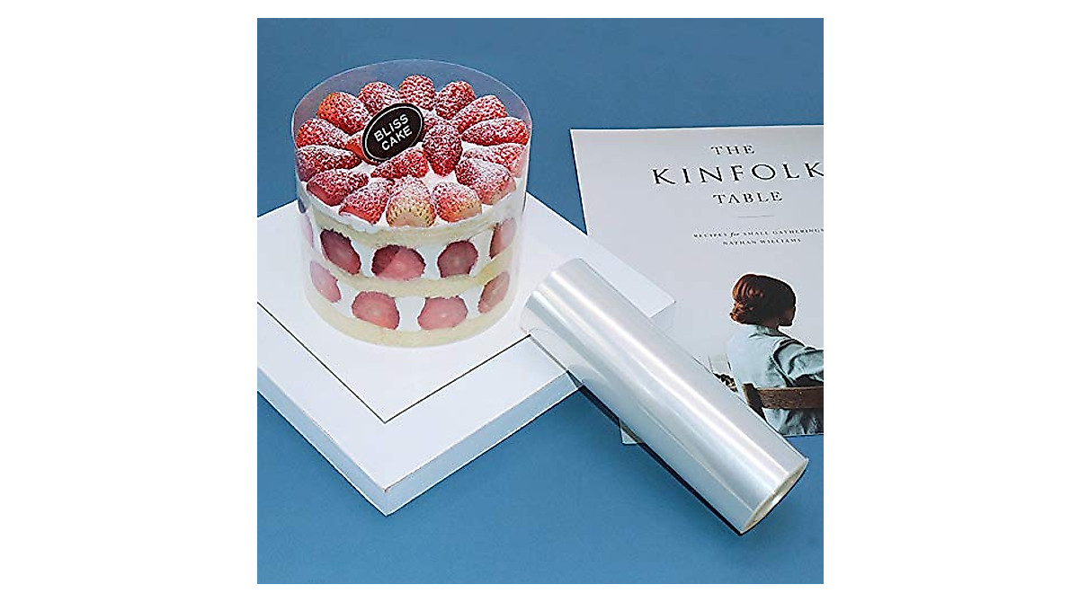 YQL 6-Inch Acetate Cake Collar for Baking & Decorating
