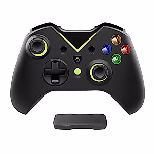 QUMOX Game Controller Joystick for X-box-One X-Series X PS3 Console Gamepads with 2.4G Receiver