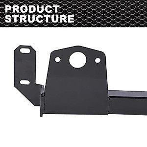 CNNELL Steering Gear Box Stabilizer Bar Brace Compatible with Dodge Ram 1500 2500 3500 4X4 4WD 3.9L / 5.2L / 5.9L / 8.0L 1994-2002(GASOLINE AND DIESEL)1032004