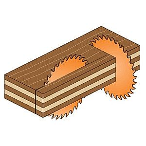 CMT 256.050.10 ITK XTreme Industrial Combination Saw Blade, 10-Inch x 50 Teeth 4 ATB + 1 FLAT Grind with 5/8-Inch Bore