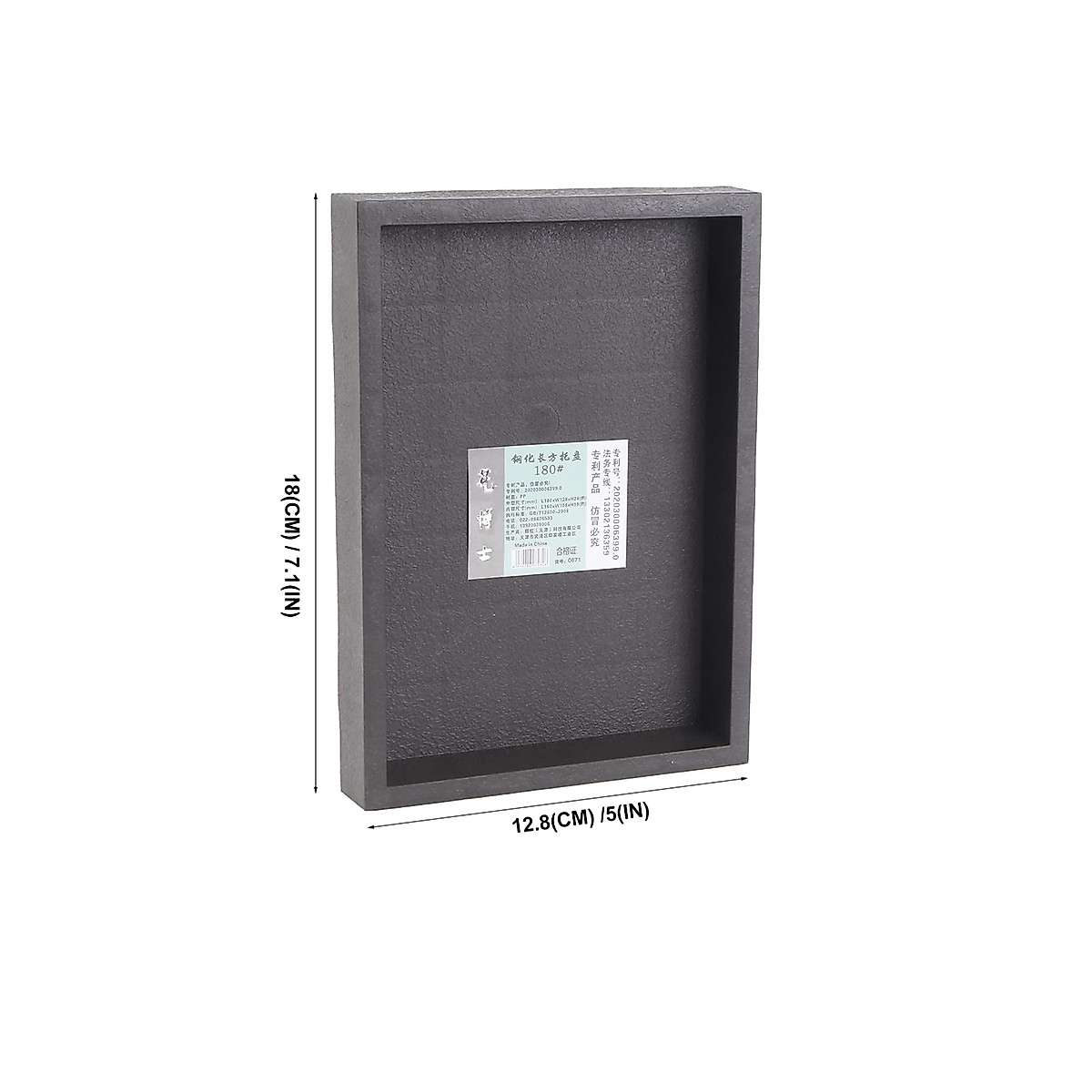 ERINGOGO Succulants Planter Caddies 2Pcs Resin Plant Saucer Bonsai, Rectangular Drip Trays, Gardening Bases Flowerpot Holders Plant Pot Trays Plastic Pot Trays Rectangular Planter