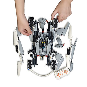 STEM Toys Building Toys RC Car Building Kit, 4WD Remote Control Car Building Kits for Boys and Girls 8-12 Years Old, Rechargeable Toy Building Sets RC&App Control Model Car Kits Gift (467 PCS)