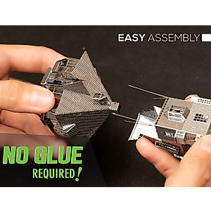 Fascinations Metal Earth Harry Potter The Burrow 3D Metal Model Kit