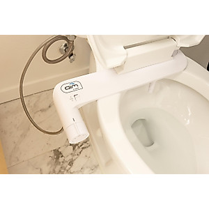 Bidet Attachment with Nozzle Angle Adjuster