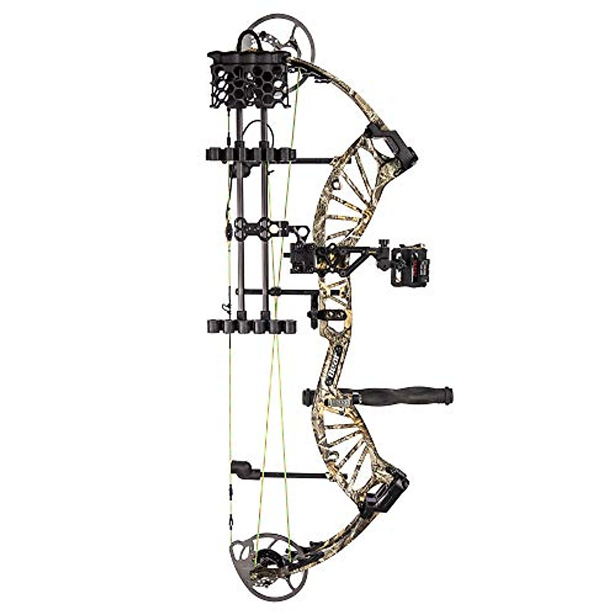 Trophy Ridge Hex Light Archery Arrow Quiver, Black