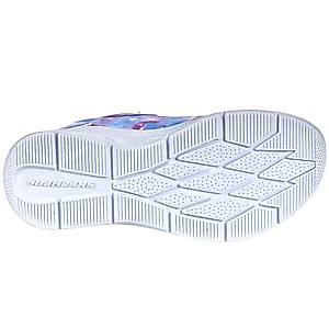 Skechers baby girls Microspec Max - Spiral Galaxy Sneaker, Lavendar/Multi, 11.5 Little Kid US