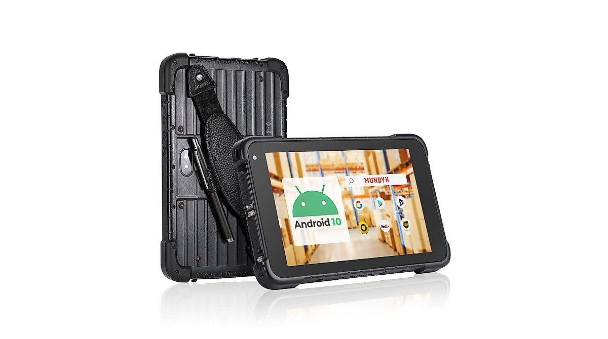 MUNBYN Rugged Android Tablet with Zebra Scanner