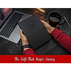 The Phoenix Journal - Best Daily Goal Planner, Organizer, & Calendar for Goal Setting, Gratitude, Happiness, & Productivity - Vision Board & Habit Tracking - 12 Weeks, Undated, Hardcover (Sapphire)