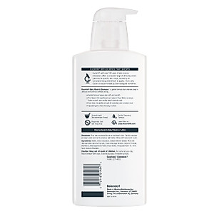 Eucerin Baby Unscented Baby Shampoo and Body Wash, Hypoallergenic, Tear Free Shampoo and Wash with Pro-Vitamin B5 and Shea Butter, 13.5 Fl Oz Bottle