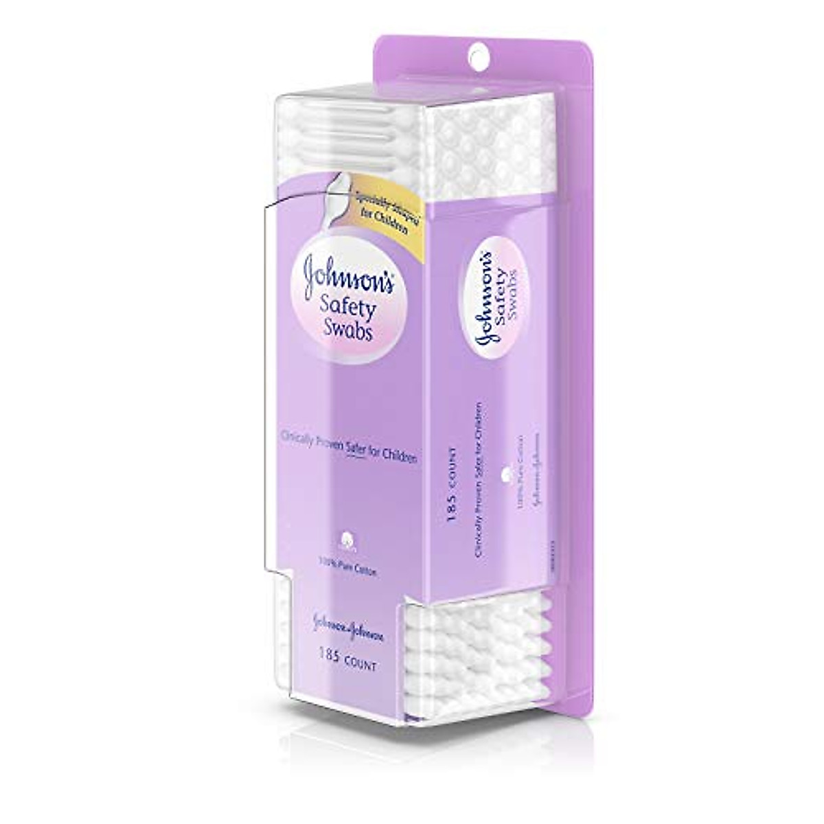 Johnson's Baby Safety Swabs 185 Each