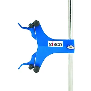 EISCO Burette/Tube Clamp, Single - High Strength Alloy - Spring Loaded Jaws - 7/8" Width Capacity, Holds Burettes up to 100mL - Fits Max 16mm Dia. Rods