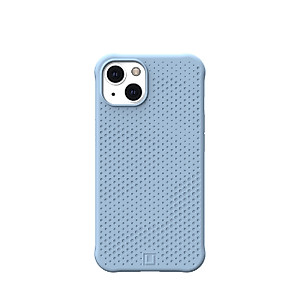 URBAN ARMOR GEAR [U by UAG Designed for iPhone 13 Case Blue Cerulean DOT Slim Fit Lightweight Stylish Pattern Impact Resistant Antimicrobial Protective Phone Cover, [6.1 inch Screen]