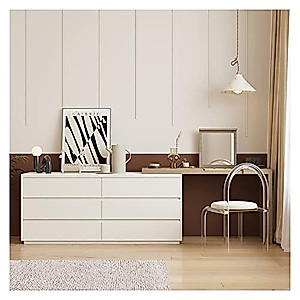 Dressing Table Bedroom Dressing Table Storage Cabinet Combination One Makeup Table Makeup Mirror Makeup Chair Set Removable Telescopic Mobile Cabinet Vanity Desk (Color : Square Stool, Size : 160cm