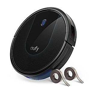 eufy BoostIQ RoboVac 30, Robot Vacuum Cleaner, Upgraded, Super-Thin, 1500Pa Strong Suction, 13 ft Boundary Strips Included, Quiet, Self-Charging Robotic Vacuum Cleaner (Renewed)