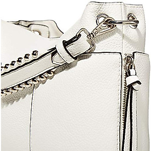 Steve Madden womens SAMMY Bucket Bag White, White, One Size US