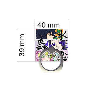 Kerr's Choice Slayer Phone Ring Animie Phone Stand Tablet Finger Grip Stand Phone Holder iPad Ring Japan Phone Accessories