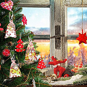 Shappy 100 Pieces Heart Organza Bags with Drawstring Jewelry Pouch Bags Candy Cookies Packaging Bags for Mother's Day Birthday Wedding Festival Party Favor Supply (Red, Rose Red,2.8 x 3.5 Inch)