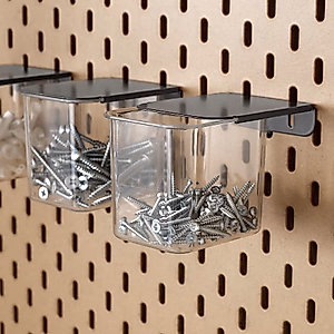 IKEA Skadis Container with Lid Gray / 3 Pack 803.469.22